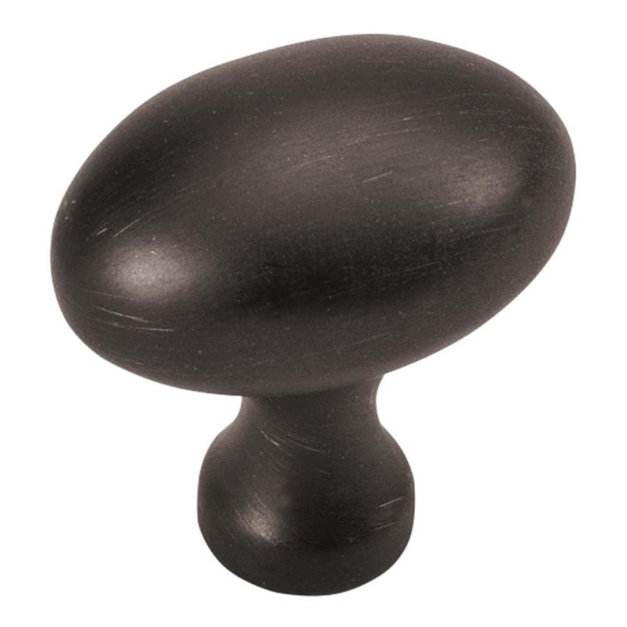 Hickory Hardware Williamsburg Vintage Bronze Oval Cabinet Knob at Lowes.com