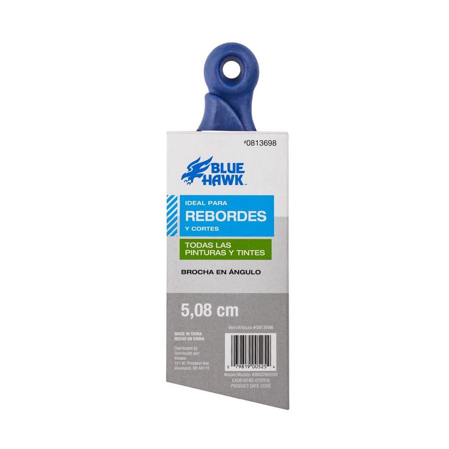 Blue Hawk Polyester Angle 2-in Paint Brush in the Paint Brushes ...