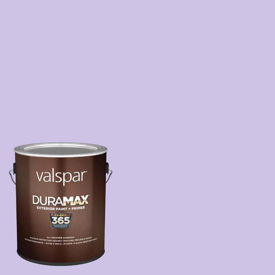 Valspar Duramax Sassy Lilac Flat Latex Exterior Paint (Actual Net ...