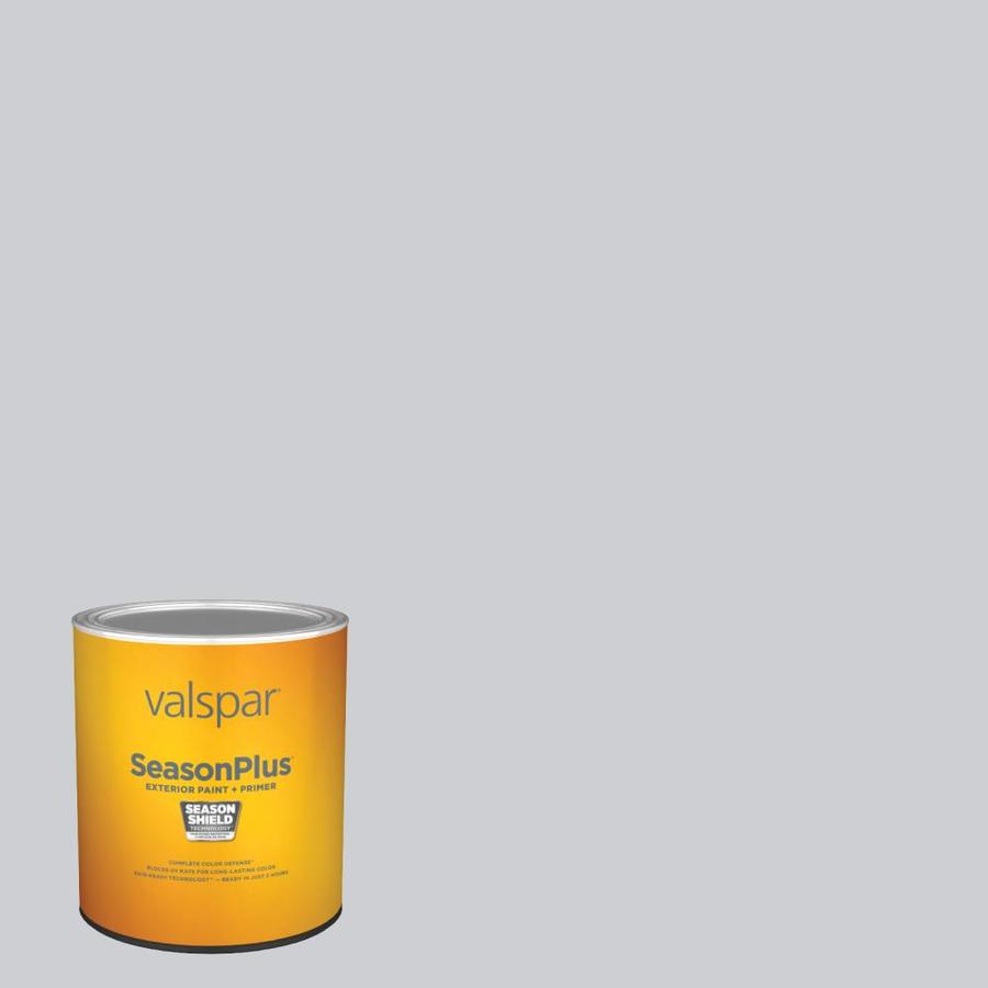 Valspar SeasonPlus Semi-Gloss Silver Leaf 4006-1a Exterior Paint (1 ...