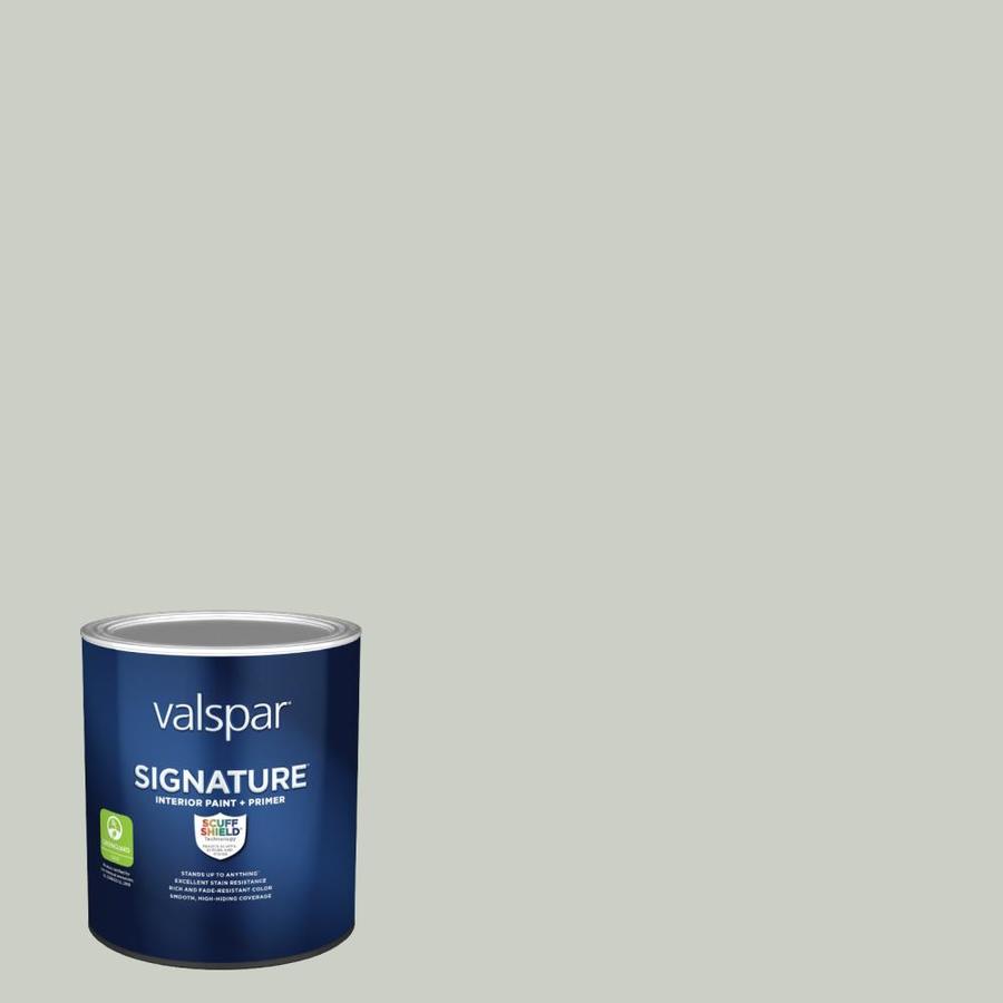 Valspar Signature Semi-Gloss Sparkling Sage 5005-3b Interior Paint (1 ...