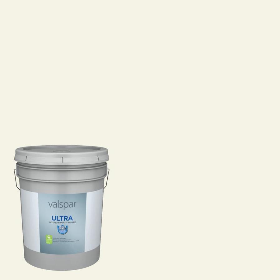 Valspar Ultra Satin Lemon Edge 7003-23 Interior Paint (5-Gallon) in the ...