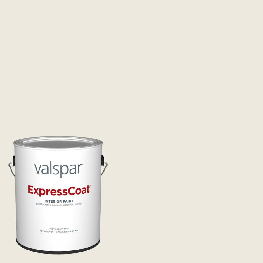 Valspar Pro ExpressCoat Extra White Eggshell Snow Cap Interior Paint (1 ...