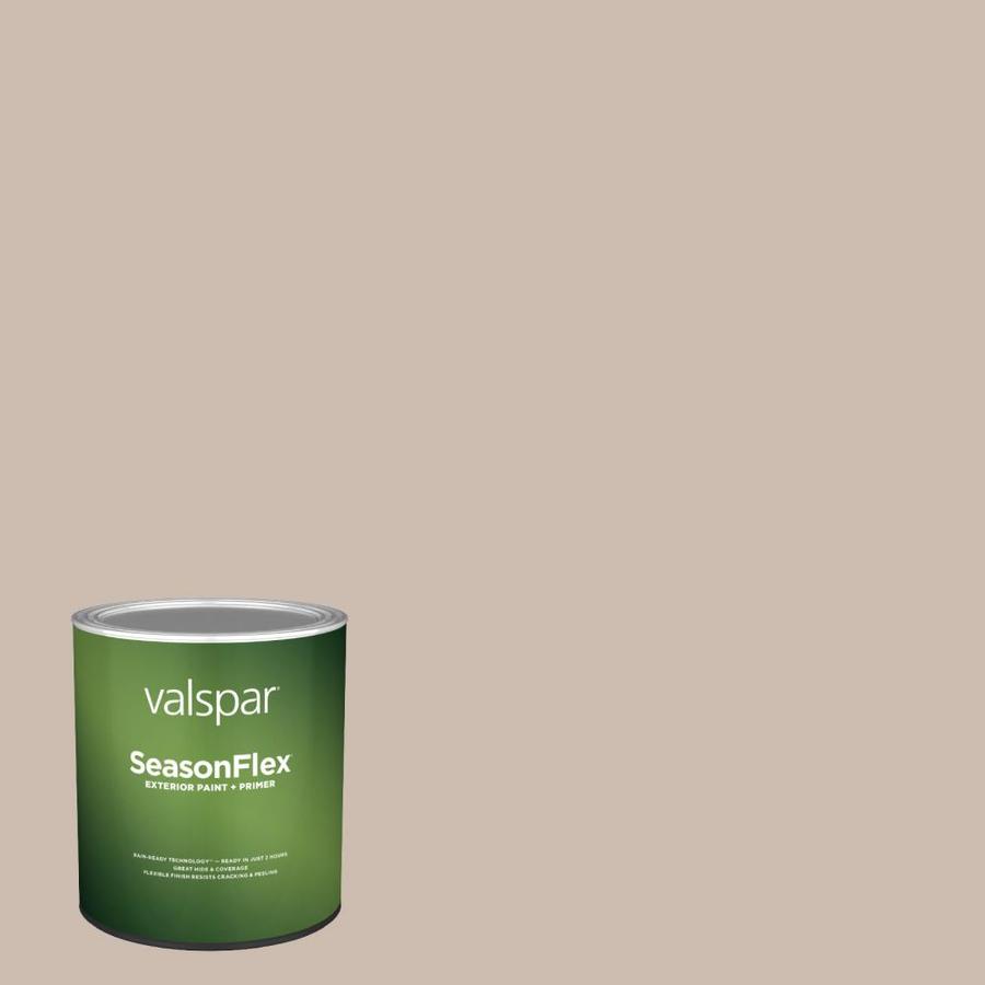 Valspar SeasonFlex Satin Dust Bunny 2005-10b Exterior Paint (1-Quart ...