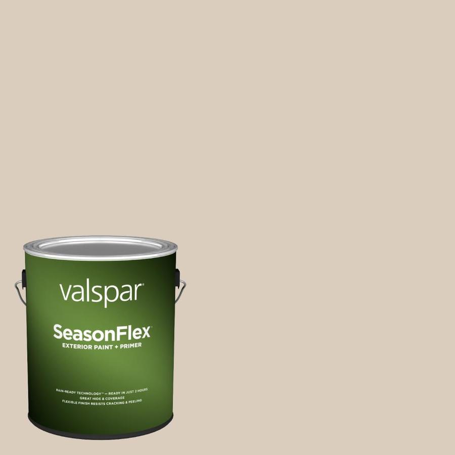 Valspar SeasonFlex Satin Desert Fortress 2008-10b Exterior Paint (1 ...