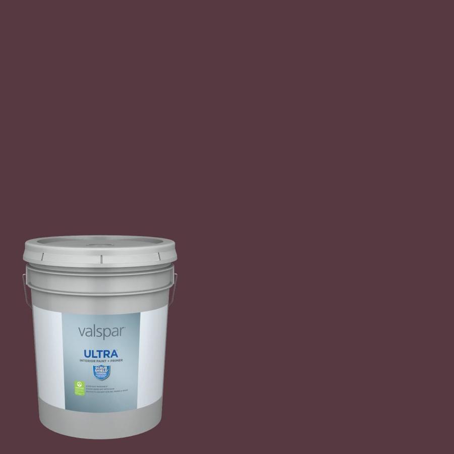 Valspar Ultra Semi-Gloss Ancient Burgundy 1011-6 Interior Paint (5 ...