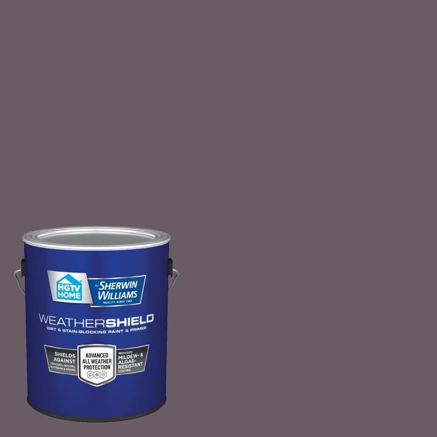 HGTV HOME by Sherwin-Williams Weathershield Semi-Gloss Expressive Plum ...