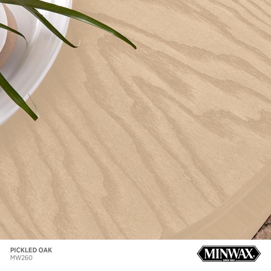 Minwax Wood Finish Water-Based Pickled Oak Mw260 Interior Stain (1 ...