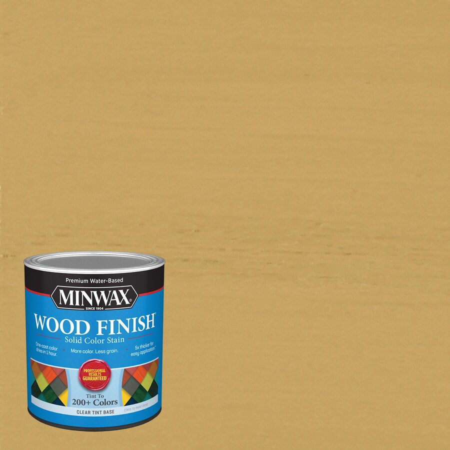 Minwax Wood Finish Water-Based Wheat Grass Mw1001 Interior Stain (1 ...