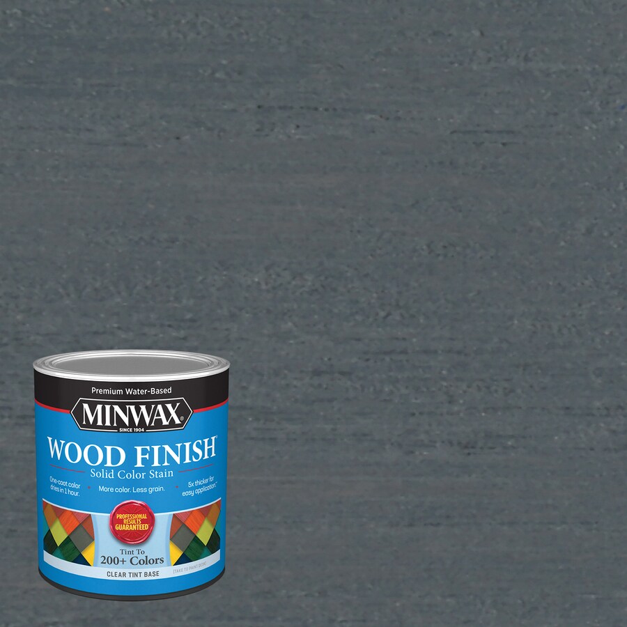 Minwax Wood Finish Water-Based Phantom Gray Mw1089 Interior Stain (1 ...