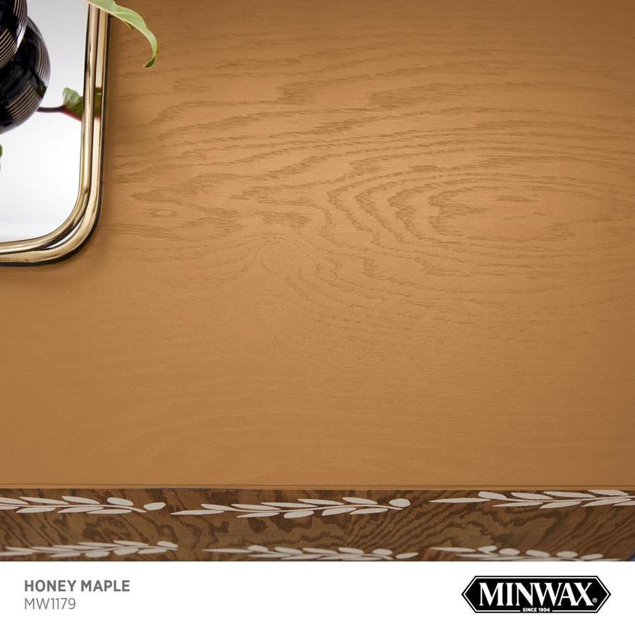 Minwax Wood Finish Water-Based Honey Maple Mw1179 Interior Stain (1 ...
