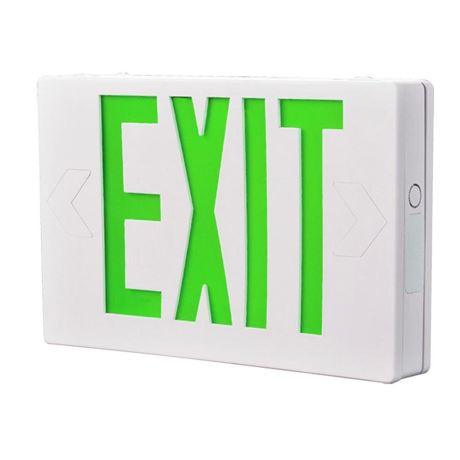 All-Pro APX Green LED Exit Light at Lowes.com