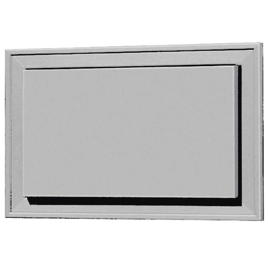 Builders Edge 12-1/8-in x 8-1/8-in Gray Standard Mount Mounting Block ...
