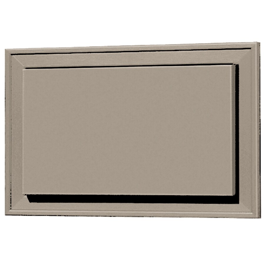 Builders Edge 12-1/8-in x 8-1/8-in Clay Standard Mount Mounting Block ...