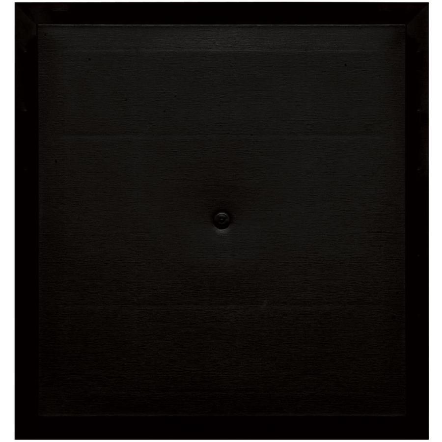 Builders Edge 15.5-in x 16.5-in Black Vinyl Universal Mounting Block in ...