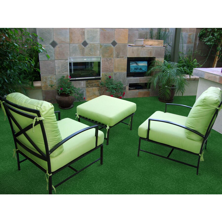 Select Elements 10-Pack 18-in x 18-in Green Needlebond Adhesive-Backed ...