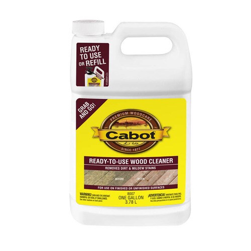 Cabot 128-fl oz Biodegradable Deck Cleaner in the Deck Cleaners ...