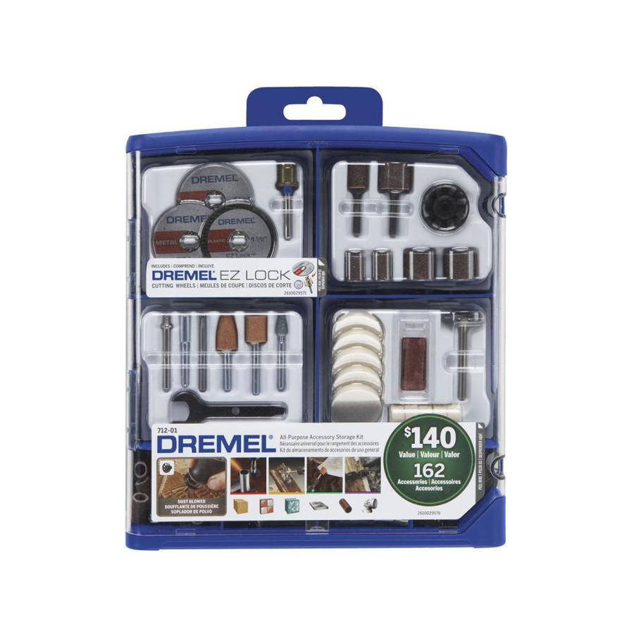 Dremel 162-Piece All Purpose Accessory Kit at Lowes.com