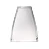 Portfolio 6-in H 5-in W Clear Frost Square Pendant Light Shade at Lowes.com