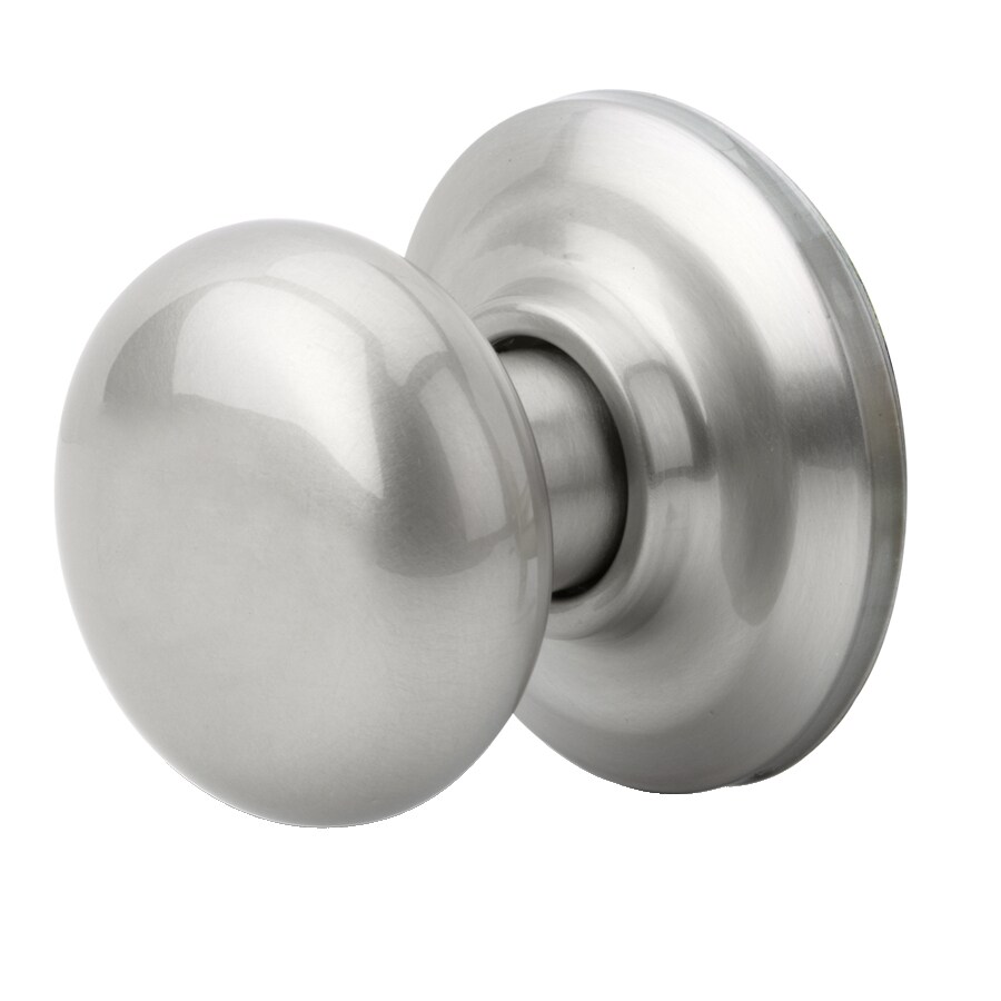 Shop Yale Security YH Cambridge Satin Nickel Dummy Door Knob at Lowes.com Shop Yale Security YH Cambridge Satin Nickel Dummy Door Knob at Lowes.com