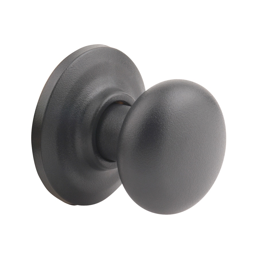 Shop Yale Security YH Cambridge Textured Black Dummy Door Knob at Lowes.com Shop Yale Security YH Cambridge Textured Black Dummy Door Knob at Lowes.com