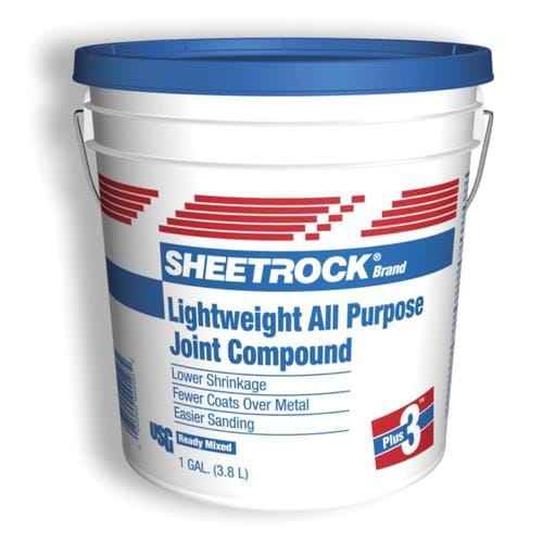 SHEETROCK Brand Plus 3 1-Gallon Premixed Lightweight Drywall Joint ...