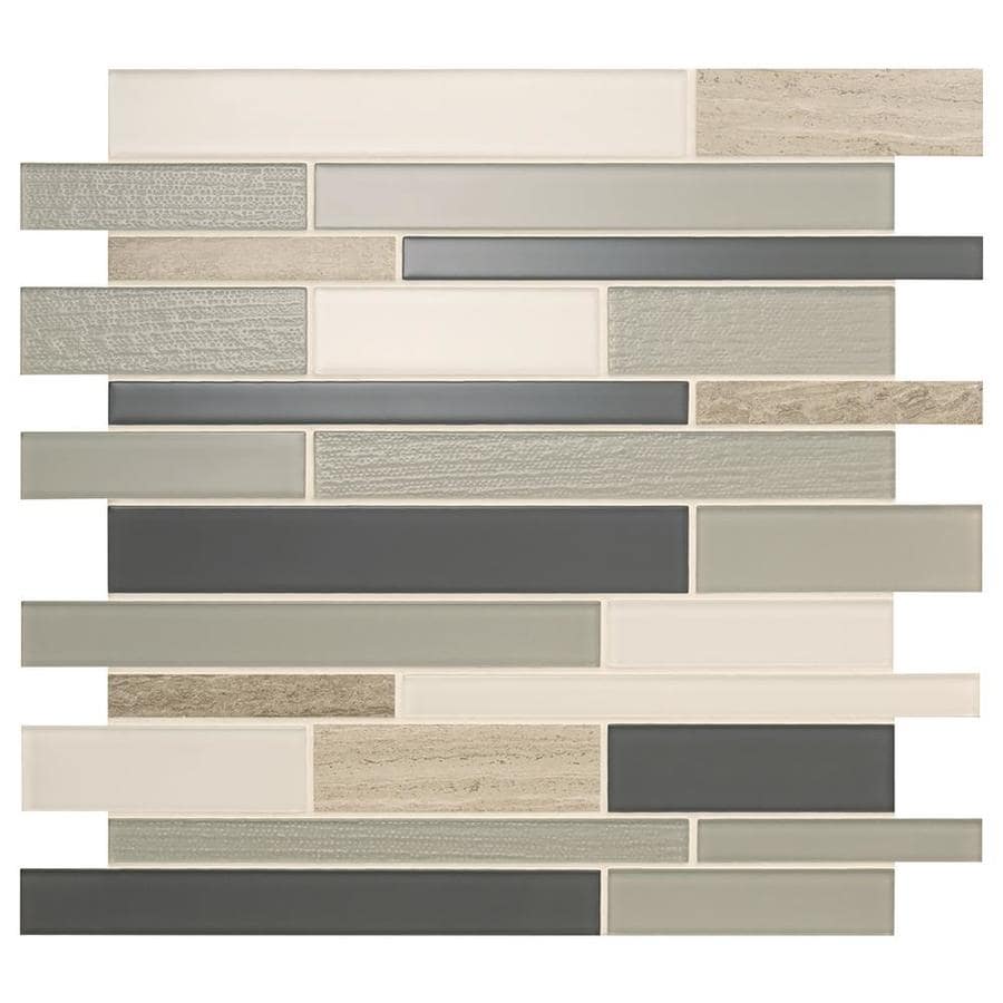 American Olean Serentina 15-Pack Tranquility 12-in x 12-in Multi-Finish ...