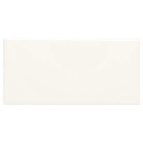 American Olean Starting Line Gloss White 3-in x 6-in Glazed Ceramic ...
