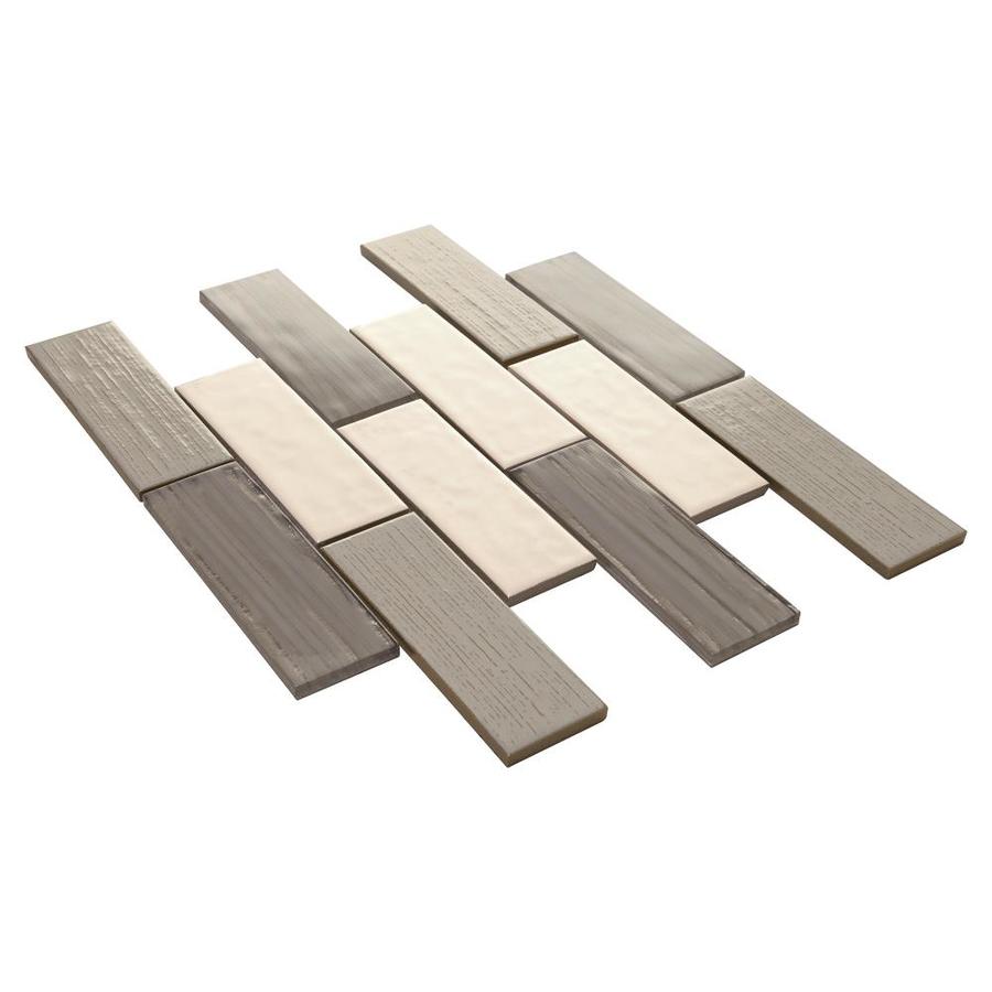 American Olean Union View Smokey Grey 11-in x 14-in Glazed Porcelain ...