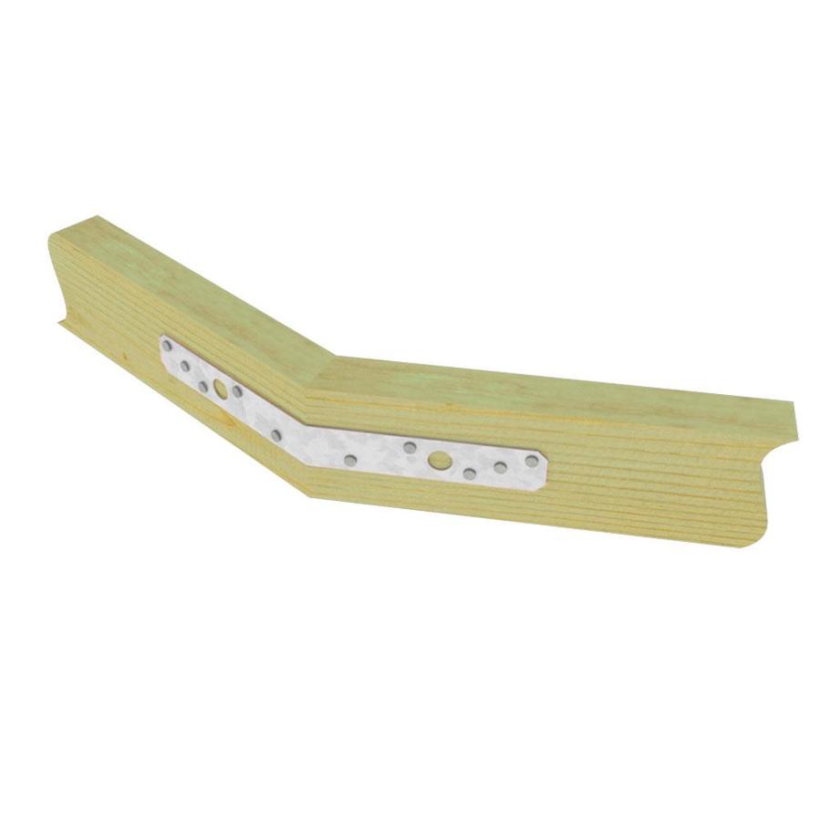 USP 12-in 18-Gauge Wood to Wood Triple Zinc Triple Zinc Foundation ...