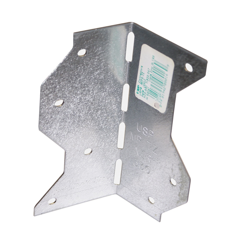 USP 2-1/4-in 18-Gauge Wood to Wood Triple Zinc Framing Angle at Lowes.com