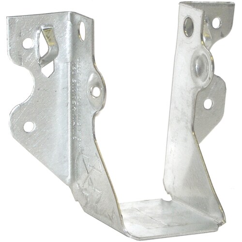 USP 2-in x 4-in 18-Gauge Stainless Steel Face Mount Joist Hanger in the ...