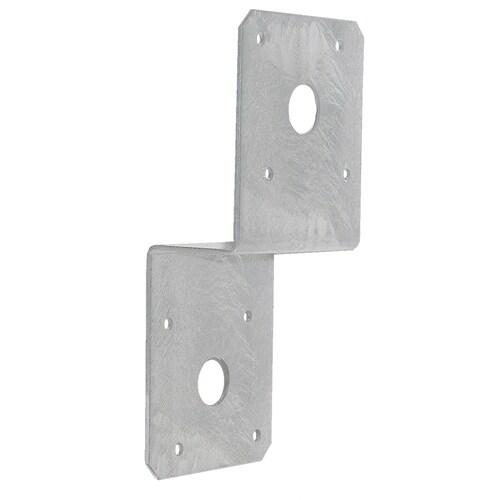 USP 1-1/2-in 14-Gauge Wood to Wood Triple Zinc Triple Zinc Deck Post ...