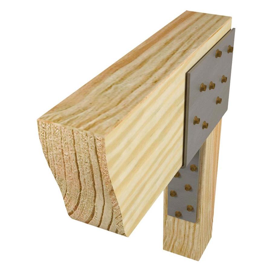 USP 4-in x 4-in G90 Galvanized Wood to Wood Cap at Lowes.com