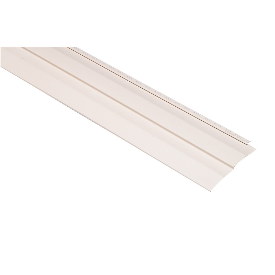 Georgia-Pacific Castle Ridge Single 8-in Traditional White Vinyl Siding ...