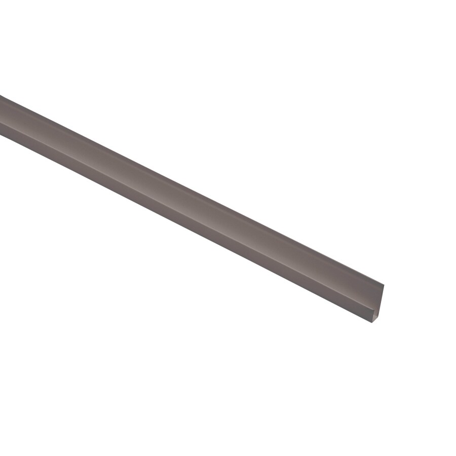 Durabuilt 1/2-in 100 Series Royal Brown Smooth Aluminum J Channel at ...