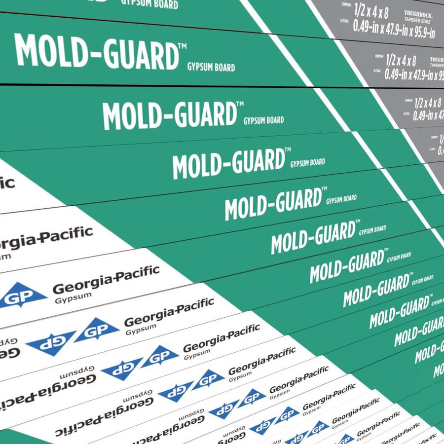 ToughRock (Common: 1/2-in x 4-Ft x 8-Ft; Actual: 0.49-in x 3.99-ft x 7. ...