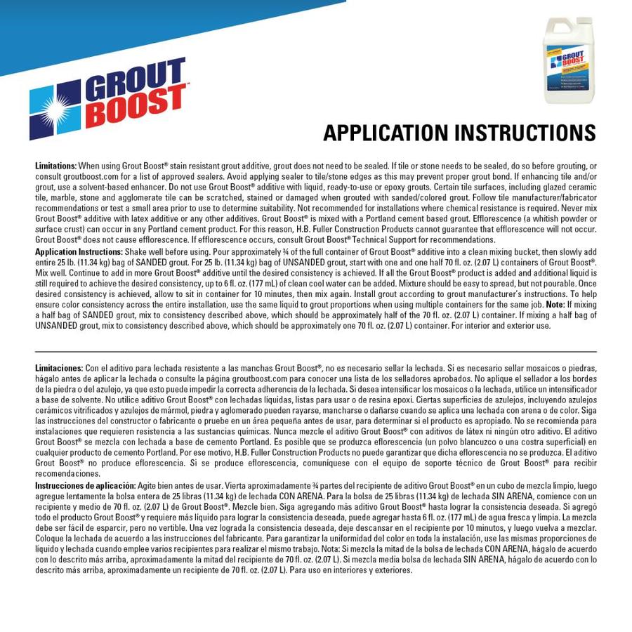 Grout Boost 70-oz Clear Grout Additive at Lowes.com