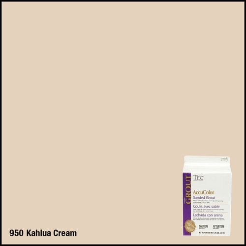 TEC 9.75 lbs Kahlua Cream Sanded Powder Grout at Lowes.com