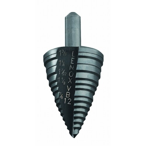 LENOX Vari-Bit 7/8-in to 1-3/8-in #12 Step Drill Bit in the Step Drill ...