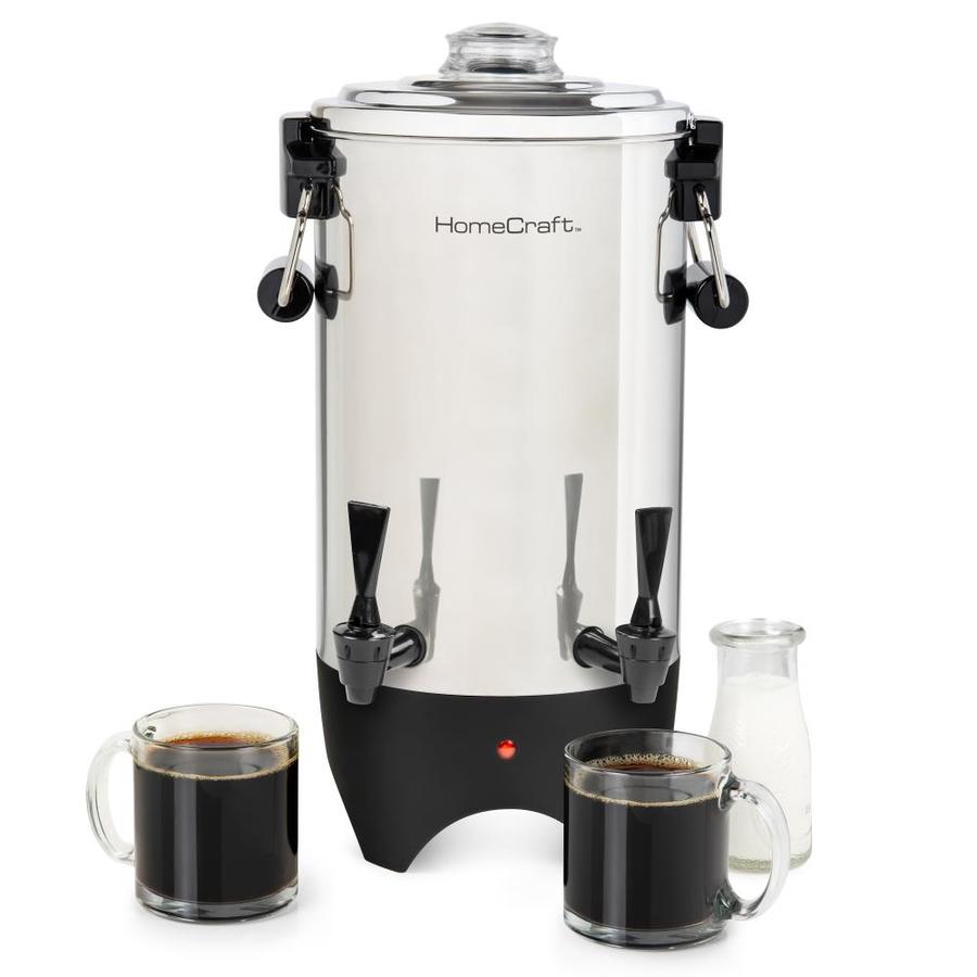 HomeCraft 45-Cup Stainless Steel Residential Coffee Urn in the Coffee ...
