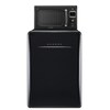 Daewoo Retro 2.8-cu ft Freestanding Compact Refrigerator (Piano Black ...