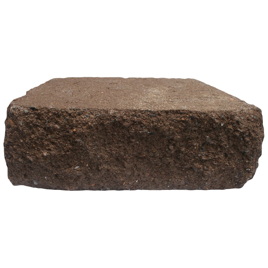 Block USA Walnut Concrete Retaining Wall Block in the Retaining Wall ...