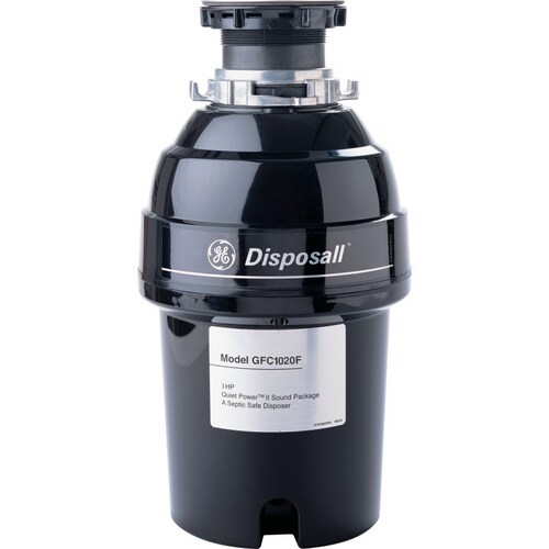 GE 1 HP Continuous Feed Garbage Disposer in the Garbage Disposals ...