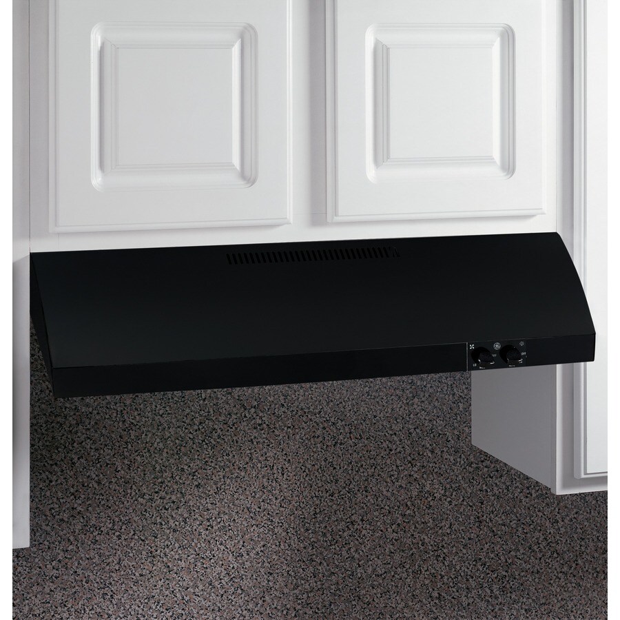 GE Convertible Black Undercabinet Range Hood at Lowes.com