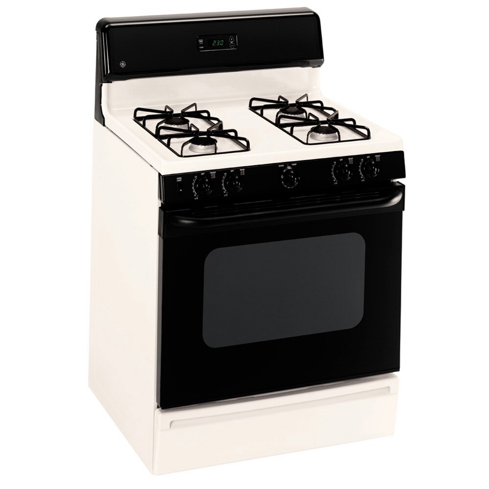 GEÂ® 30-Inch Freestanding Gas Range (Color: Bisque) in the Awnings ...