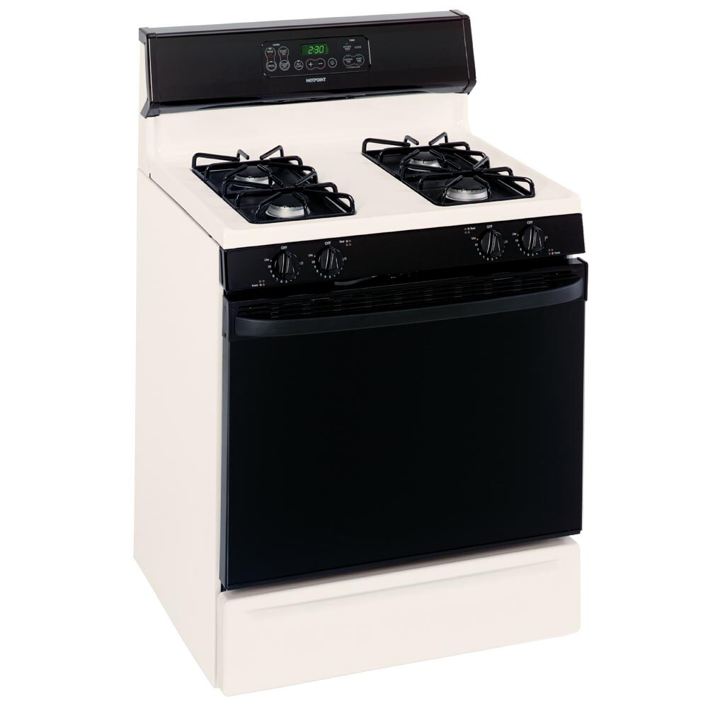Hotpoint 30-Inch Freestanding Gas Range (Color: Bisque) in the Awnings ...