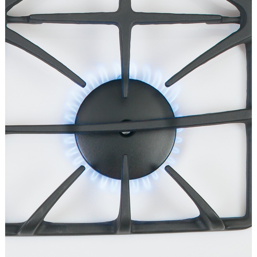 GE Profile 4-Burner Gas Cooktop (White) (Common: 30-in; Actual: 29.75 ...