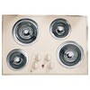 GE Electric Cooktop (Bisque) (Common: 30-in; Actual 30.25-in) at Lowes.com