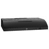 GE Undercabinet Range Hood (Black) (Common: 30-in; Actual: 29.875-in ...